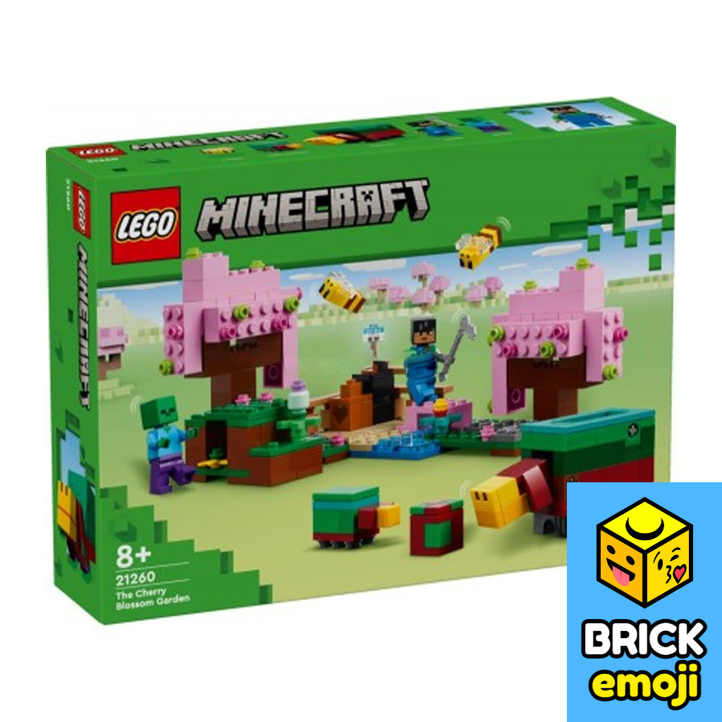 LEGO 21260 Minecraft The Cherry Blossom Garden | Shopee Malaysia