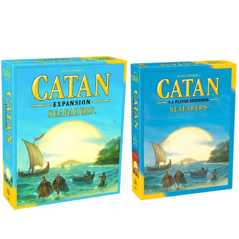 Catan English Exciting Island Board Game 5th Edition 5-6 Player Party ...