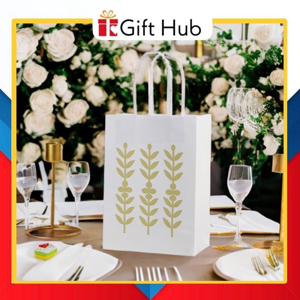 MONIC B&W Paperbag Doorgift goodies box wedding Kahwin tunang nikah ...