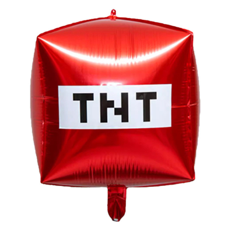 Minecraft Birthday Party Theme Foil Balloon Steve Alex Shape Balloon ...