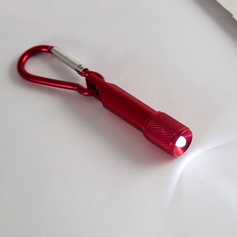 Small LED Flashlight with Carabiner for Camping Hiking Cycling ...