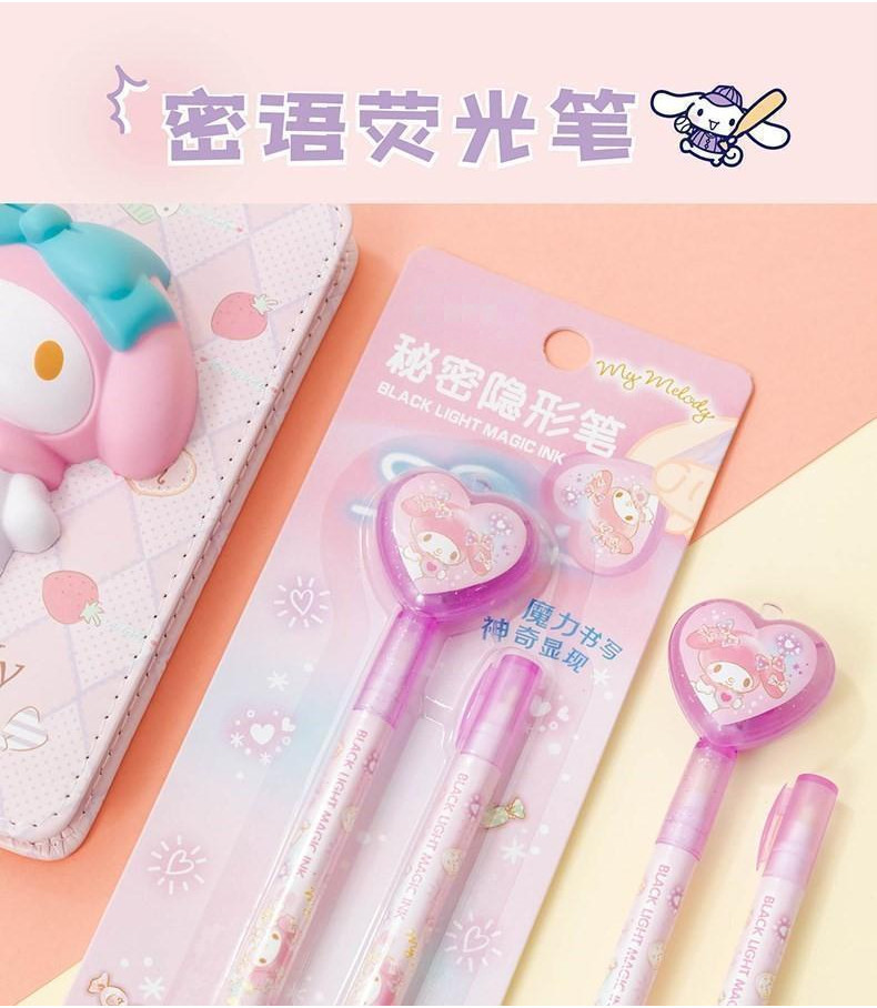 Sanrio Kuromi My Melody Magic Invisible Pen Cute Cartoon Stationery ...