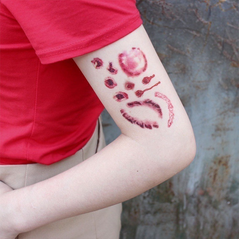 Halloween Horror Realistic Fake Bloody Wound Stitch Scar Scab ...
