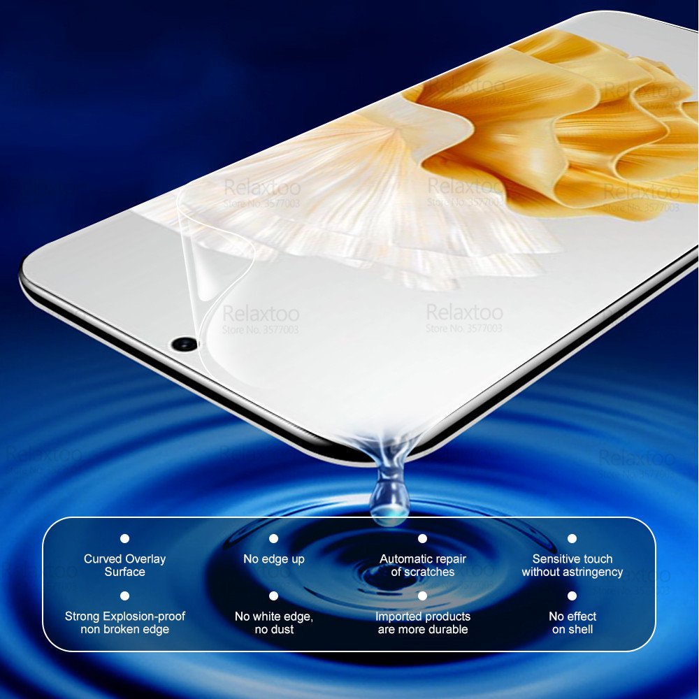 Huawei nova9 nova9Pro nova9SE 2Pcs 1000D Matte Frosted Soft Hydrogel ...