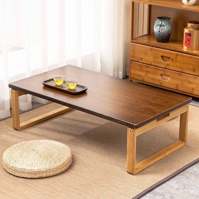 Foldable Japanese Style Tatami Small Bay Window Coffee Low Foot Square ...