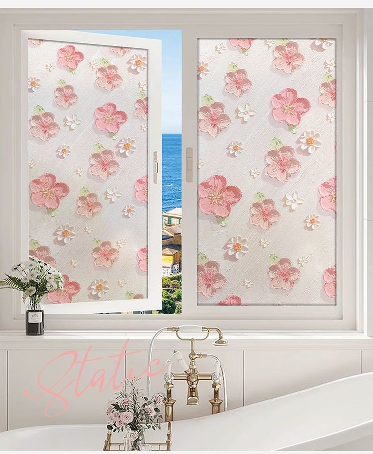 [1219 People Praise] Glass Window Stickers Privacy-Proof Toilet ...