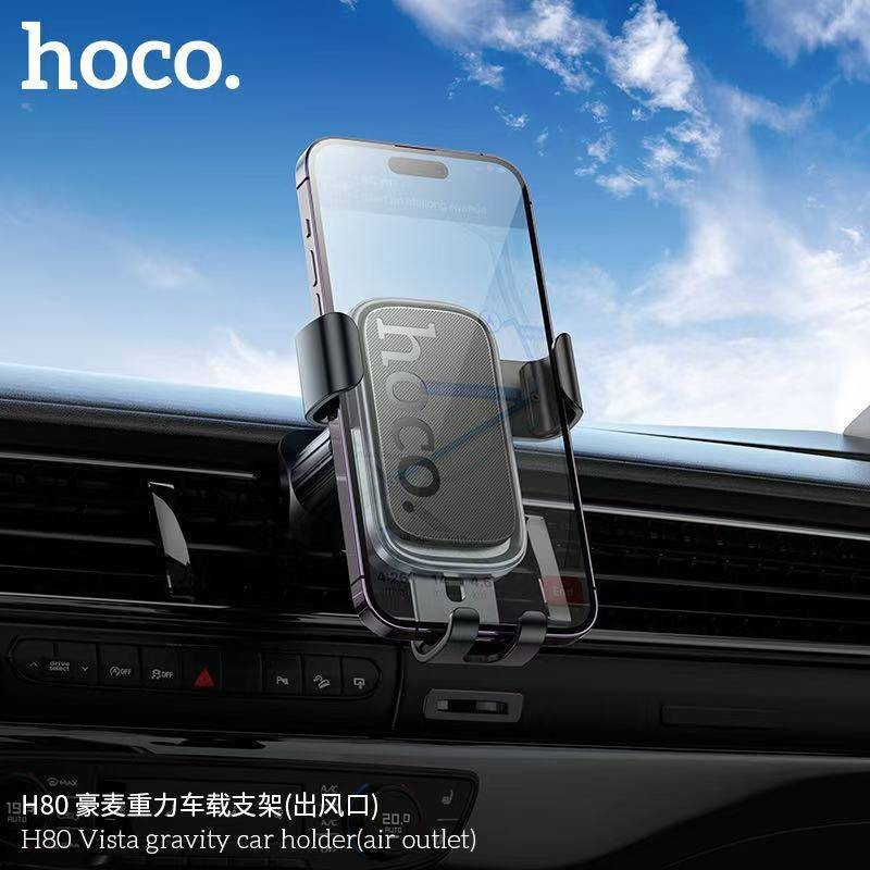 Hoco H80 car holder Gravity System For Front Of air Vents Secondary ...
