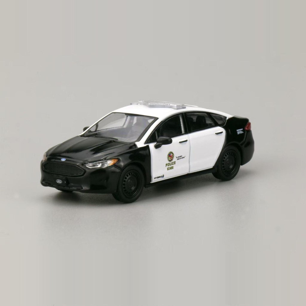 596 Model 1: 64 Ford Mondeo LAPD Los Angeles Police Car Painting Alloy ...