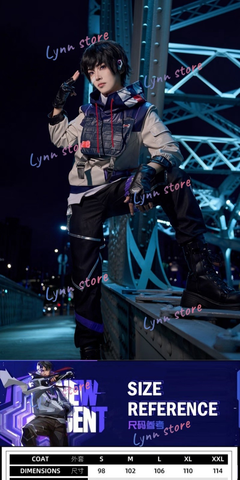 VALORANT Game Cosplay Costume VALORANT ISO Game Outfits ISO Roleplay ...