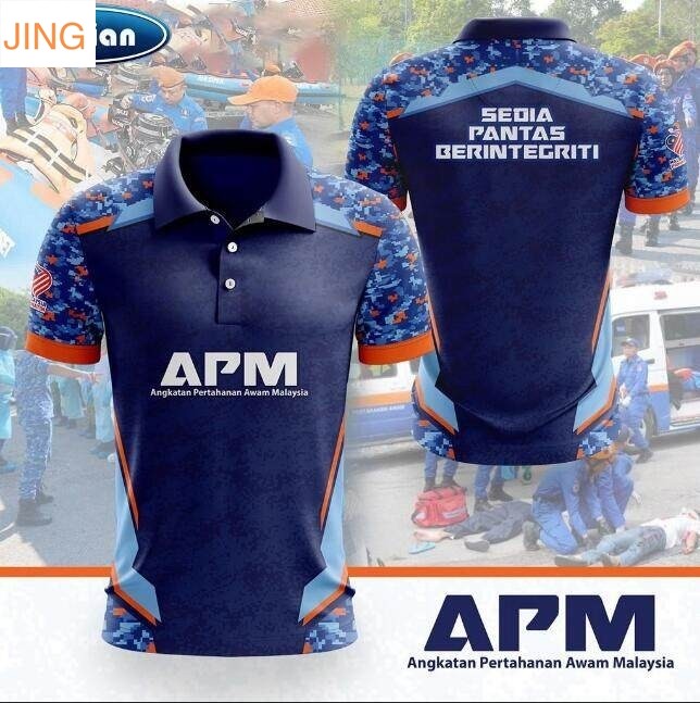 Design BAJU APM sublimation POLO T-shirt | Baju Jersey sublimation ...