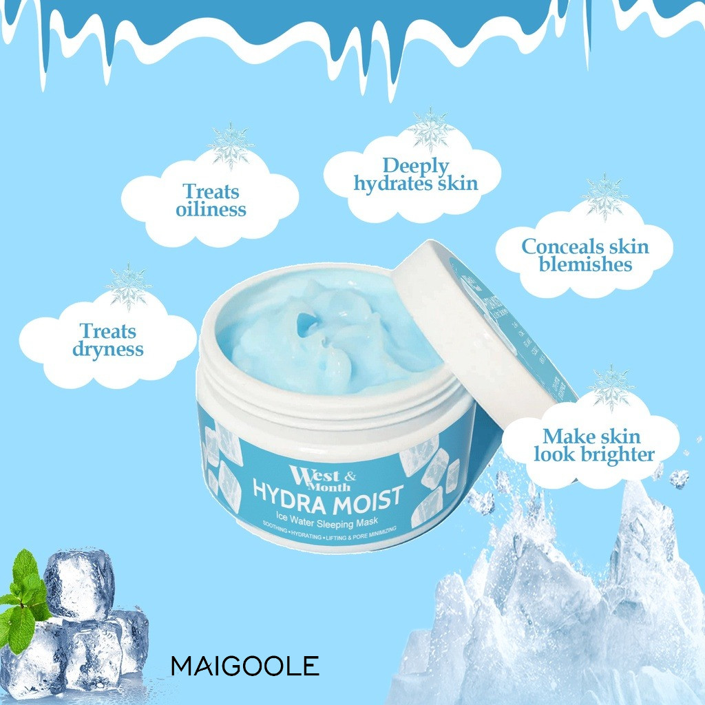 【Genuine Product】Hydra Moist Sleeping Mask J SKIN Ice Water Brightening Collagen Maigoole ...