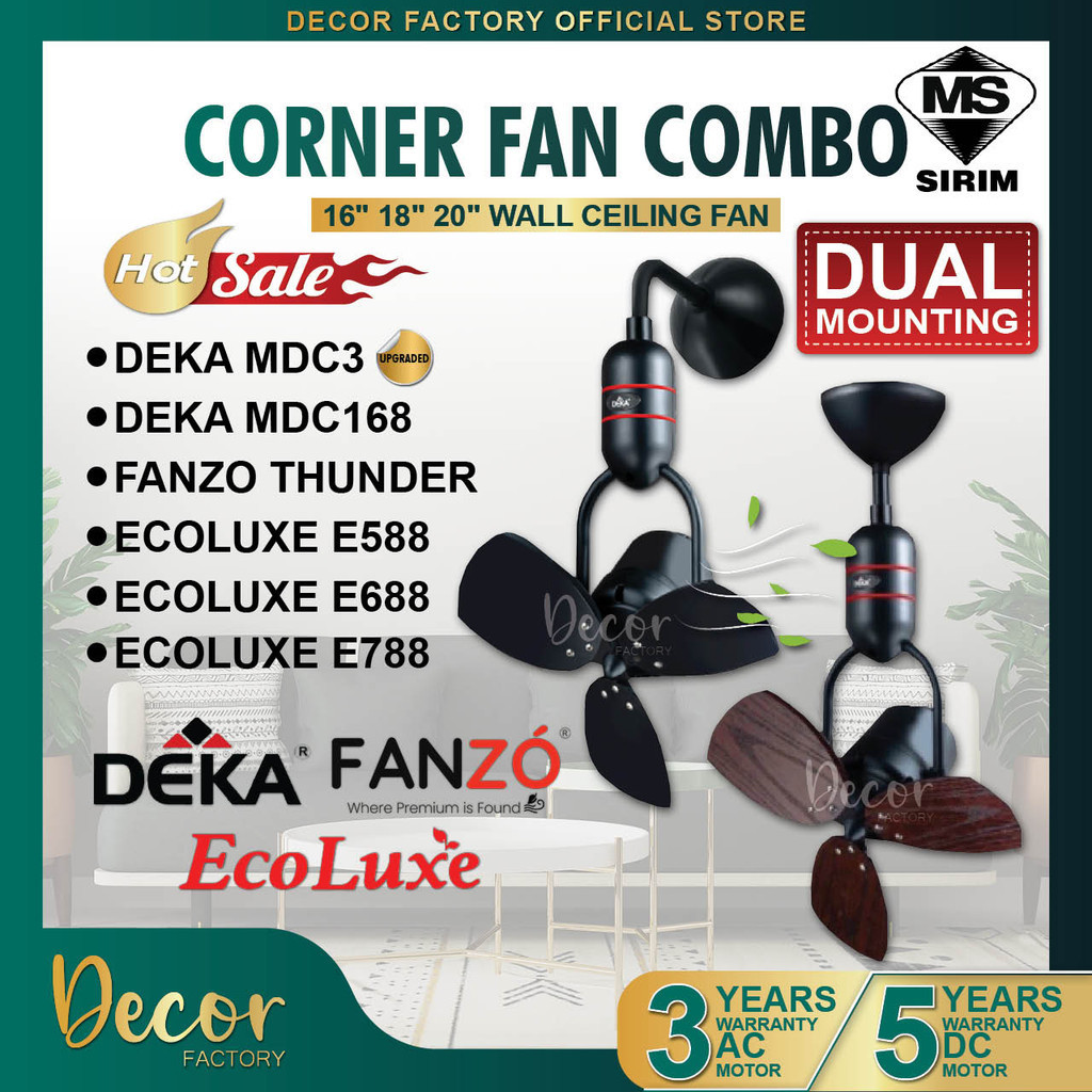 DEKA MS16DC MDC3 MDC168 ECOLUXE E688 E588 E788 FANZO THUNDER MS20 DEKA ...