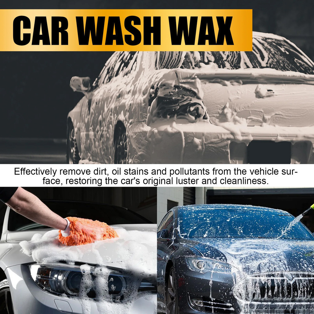 [ Nano Car Wash Shampoo ] SPD Car Wash Shampoo Snow Foam Wash & Shine ...