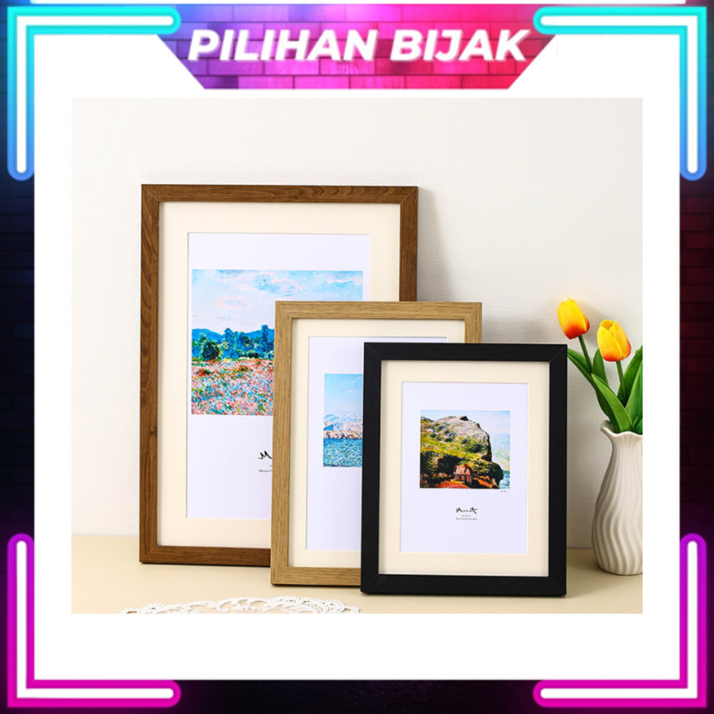Wooden Photo Frame Stand Home Decor Frem Gambar Bingkai Gambar Murah ...