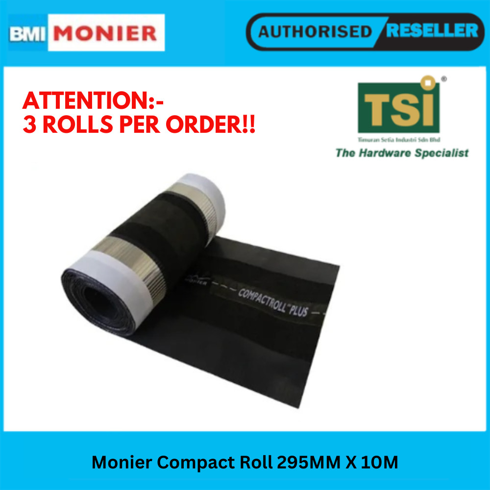 Monier Compact Roll 295MM X 10M ( Red / Granite / Brown ) | Shopee Malaysia