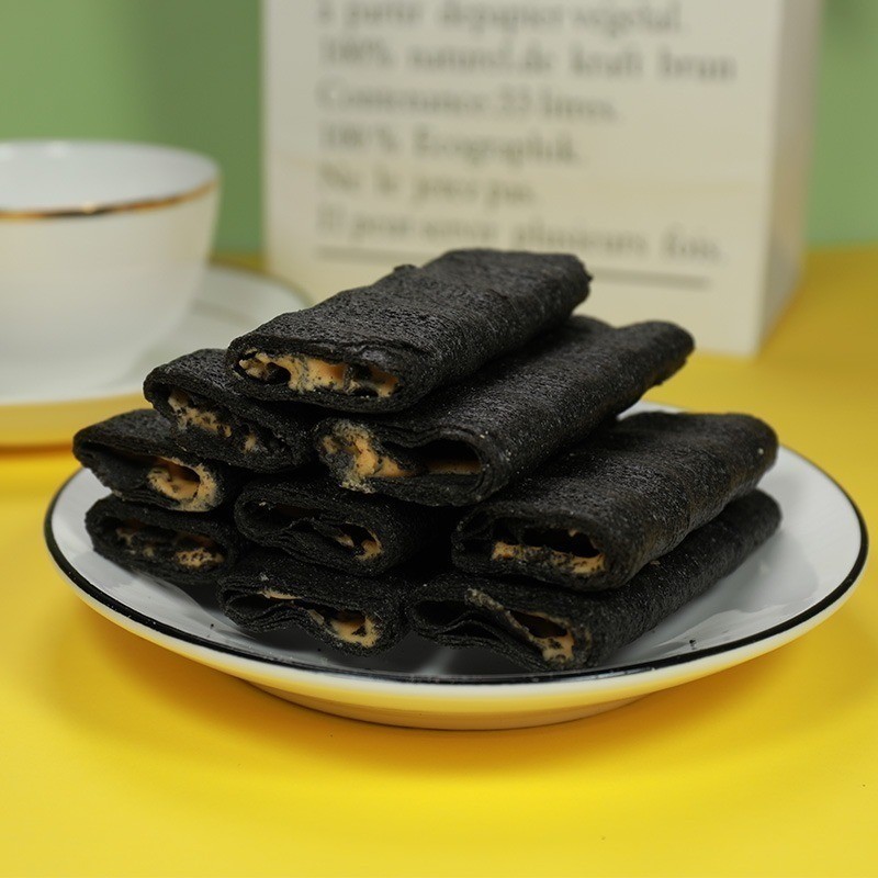 ZEJUN Kamo Kaman Egg Roll Salted Egg Yolk Durian Multi-Flavor Office ...