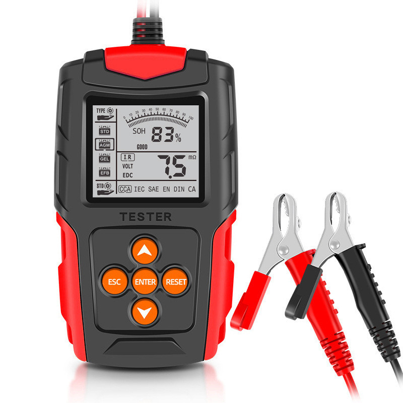Lead-acid Battery Tester 12V24V Battery Tester CCA Internal Resistance ...
