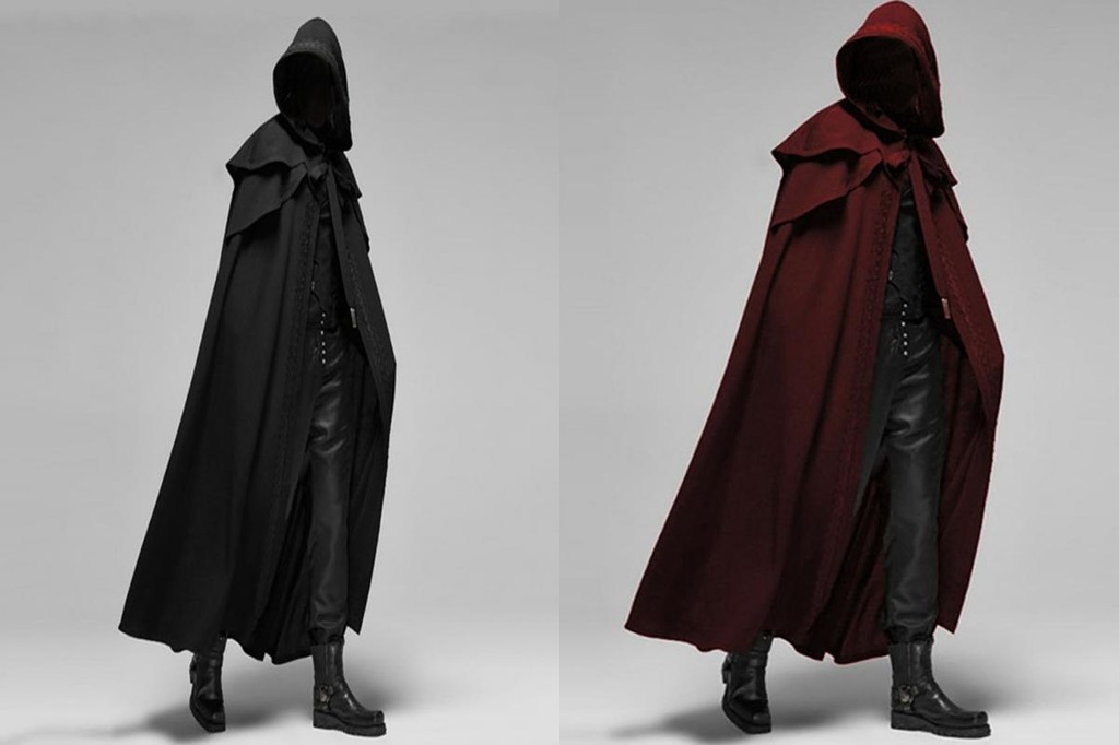 【GR】 Comic Convention Outfit Cosplay Tail Coat Unisex Halloween Cosplay ...