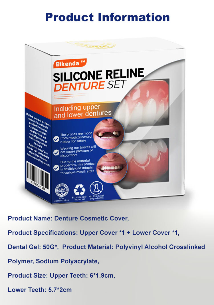Enhance your smile braces Oral Care Products Improve face smile Soft ...