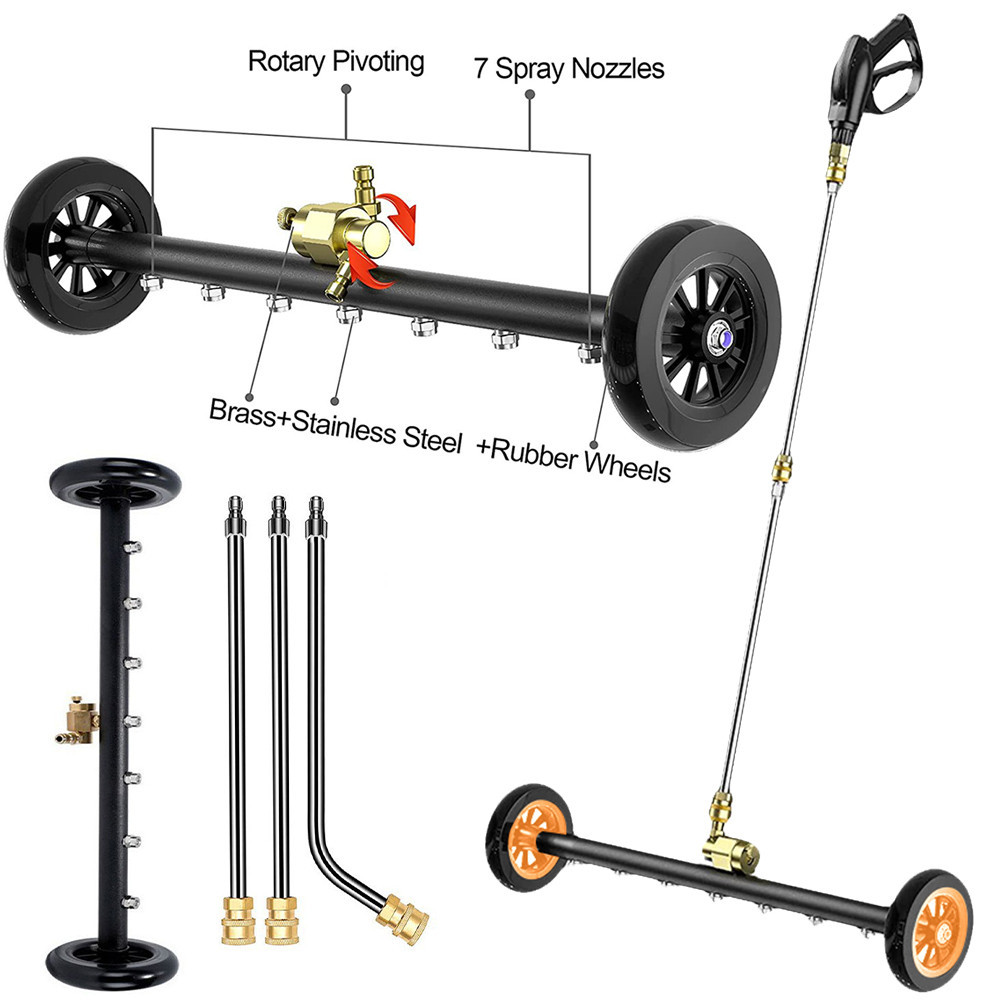 in stock 4000 PSI Car Chassis High Pressure Washer 22 Inch Dual ...