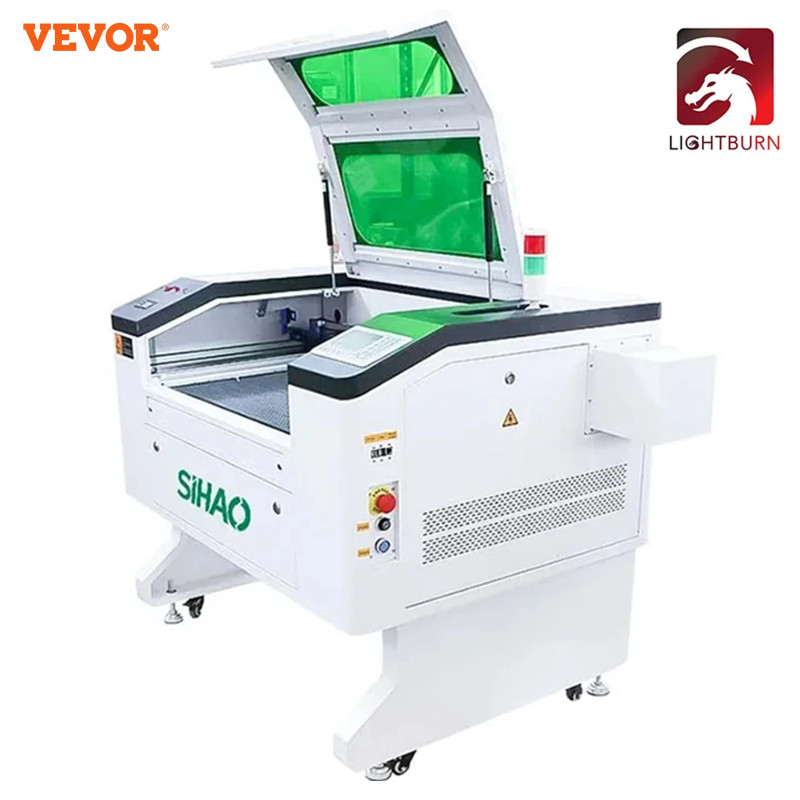 SIHAO NEW Ruida CO2 Laser Engraving Machine 90-100W 700X500MM Laser ...