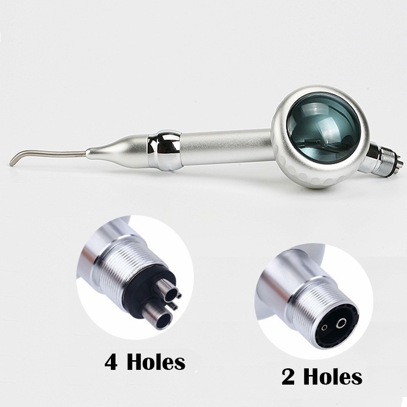 2 /4 Holes Dental Sandblasting Machine Air Powered Tooth Polishing ...