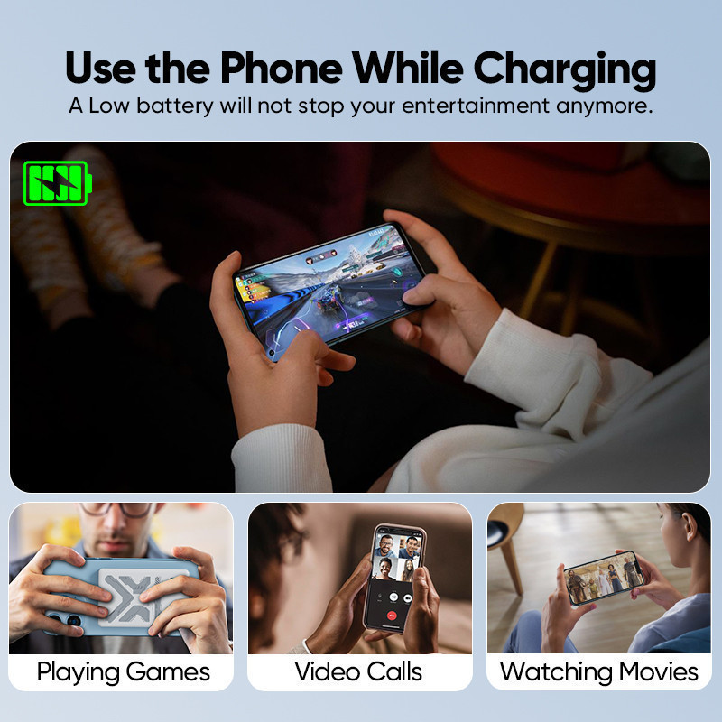 GOOJODOQ Pengecas Bank Kuasa Wayarles Magnet Mudah Alih | Shopee Malaysia