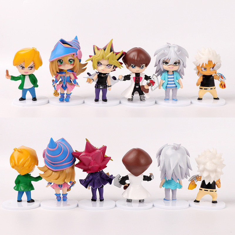 Yami Yu-Gi-Oh 6pcs/set Yugi Muto Joey Wheeler Magician Girl Seto Kaiba ...