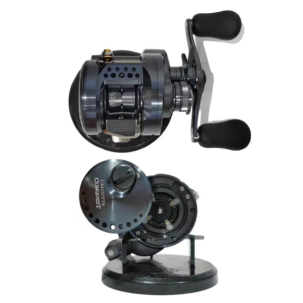 SHIMANO 2024' CALCUTTA CONQUEST SHALLOW EDITION BAITCASTING(BC) FISHING ...