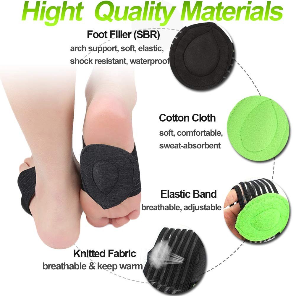 Bandage bow cover, 1 pair, flat foot support, elasticity, sports, shock ...