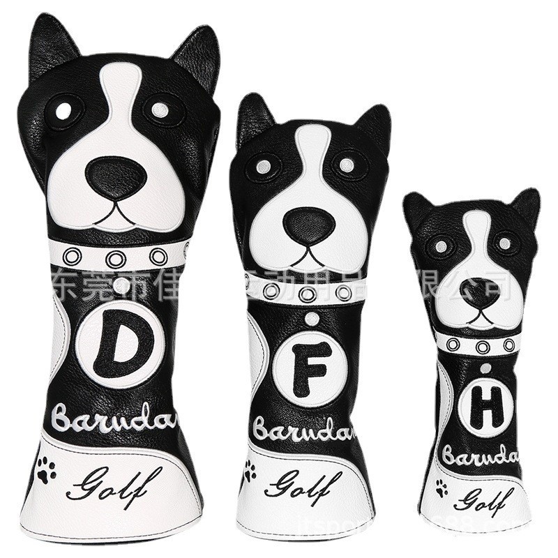 Boston Dog Golf Club Set Wood Driver Driver Fairway Wood Hybrid Wood ...