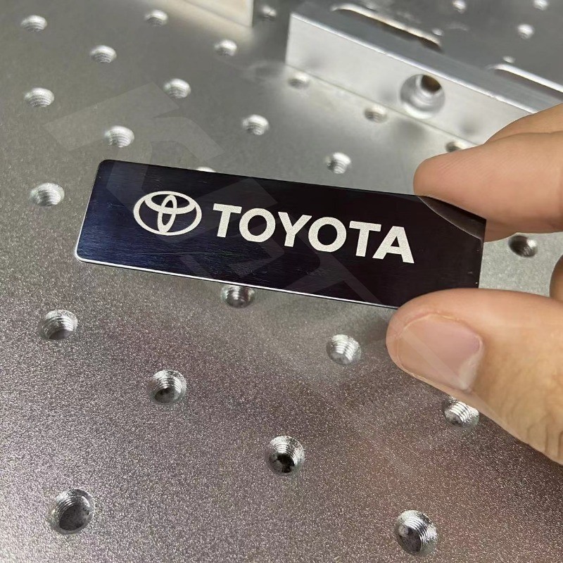 Toyota Harrier Car Body Fender Side Metal Emblem Sticker Auto Window ...