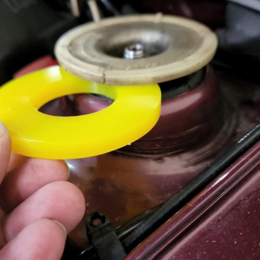 Silencer Pad Rubber Bushing Dampers Universal Front Strut Tower Mount ...