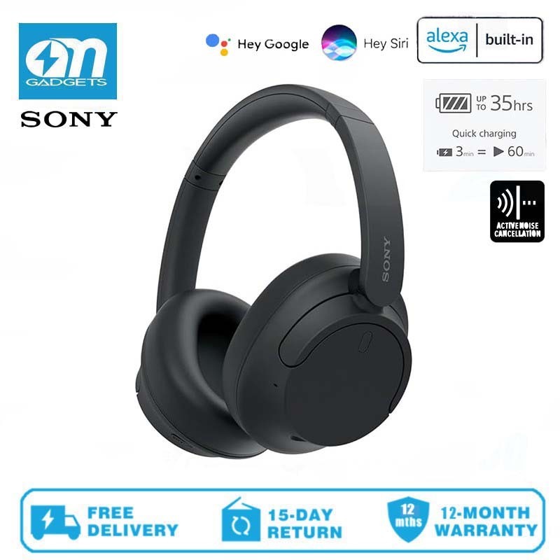 Sony WH-CH720N Noise Canceling Wireless Headphones Bluetooth Over The ...