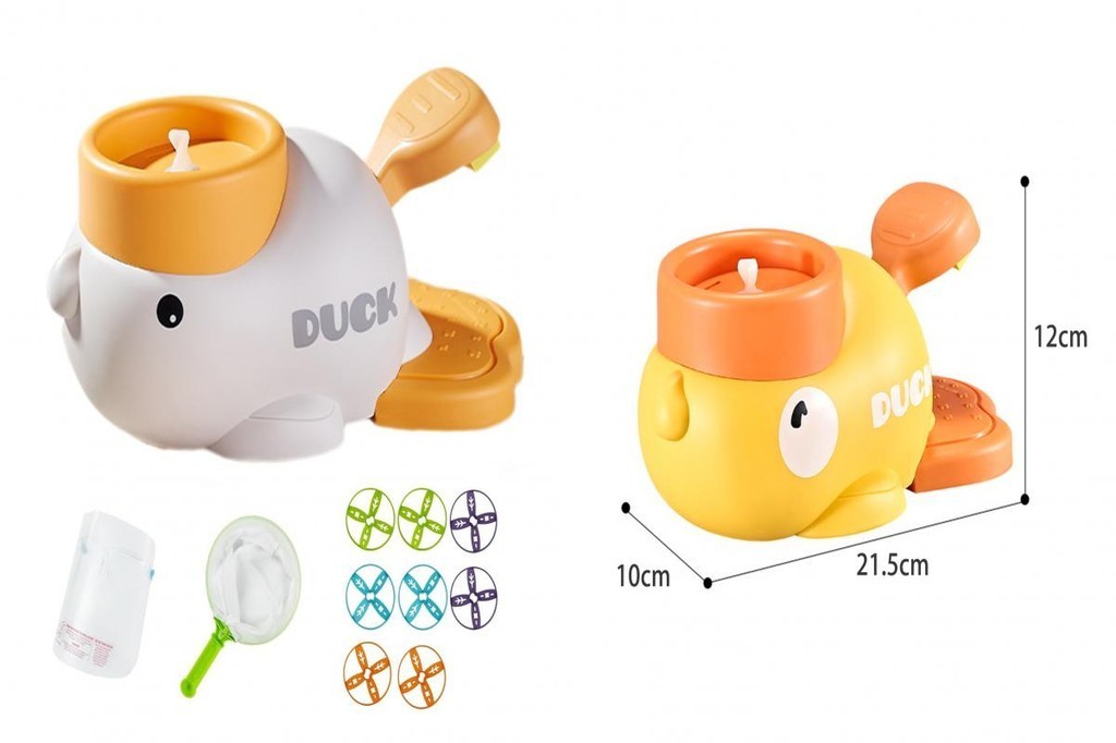 [Ready stock] Outdoor Duck Flying Disc Launcher Toy Hand-eye ...