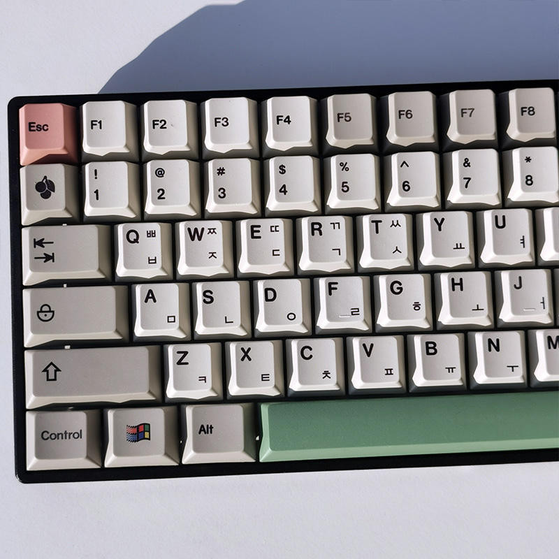 Spot Keycaps Retro 9009 Theme Keycaps Korean Original Highly Sublimated ...
