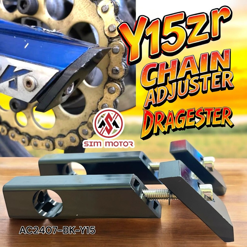 Swing Arm King-Drag Chain Adjuster Dragster Slot Y15ZR Y15 Chain ...