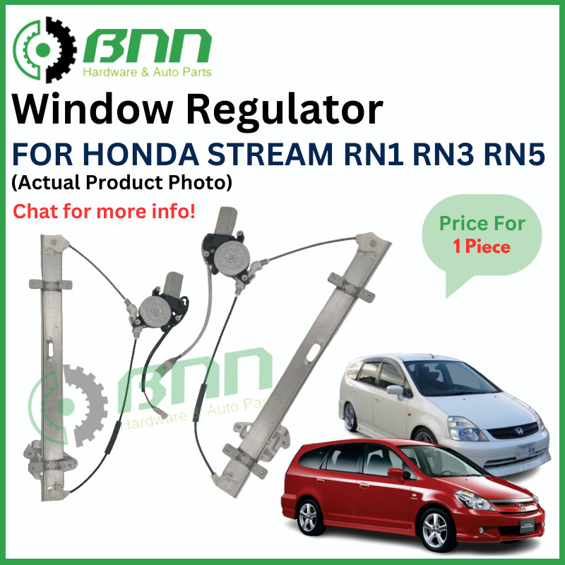 [BNN] Honda Stream RN1 RN3 RN5 Window Gear, Motor Door Glass Regulator ...