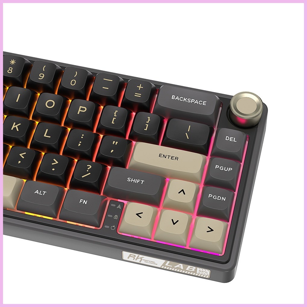 ︎ RK Royal Kludge R65 Single-Mode 65% Layout Hot Swappable RGB ...