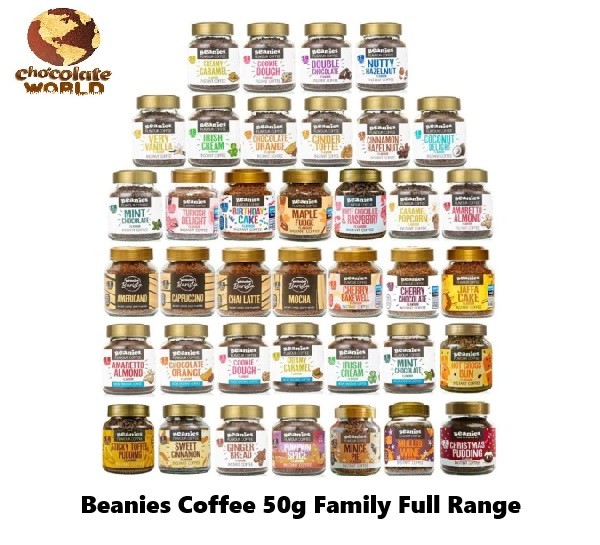 Beanies Coffee Instant Coffee 50g Family Full Range | Shopee Malaysia