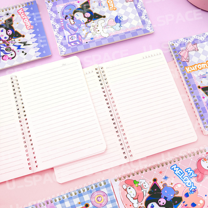 40 Pages A5 Kuromi Notebook Buku Girls Cute Book School Student ...