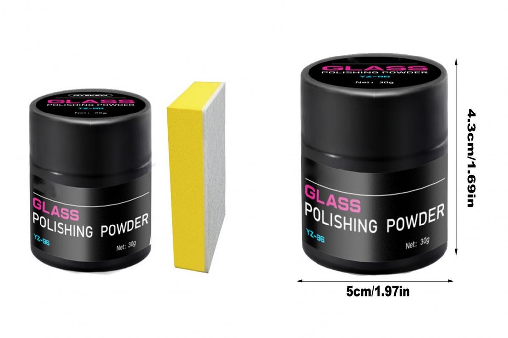 HOT Windshield Cleaner Premium Car Glass Polishing Powder Removes Deep ...