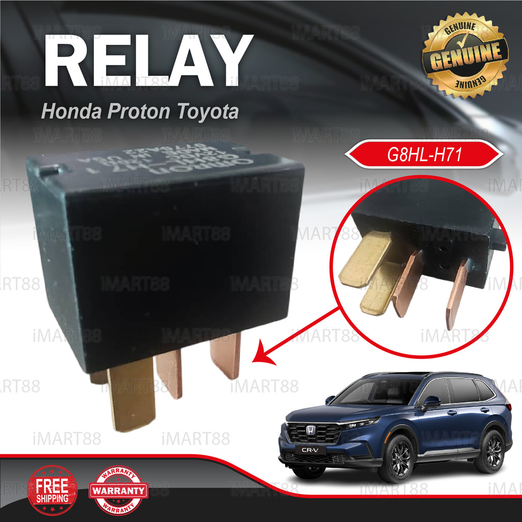 Relay Omron G8HL-H71 12VDC 4 Pin Relay Car Honda Proton Toyota Perodua Hilux Vios BMW Headlamp ...