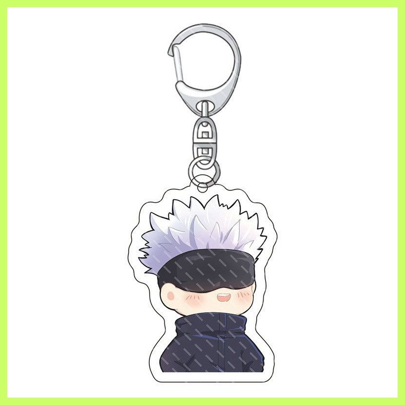 Keychain Jujutsu Kaisen Gojo Satoru Spell Fighting Merchandise Acrylic ...