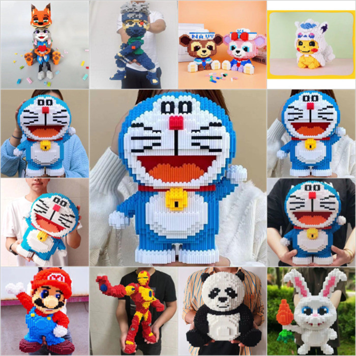 Doraemon Praise Children's Toy Couple Fox 1 Meter High Fitting Class ...