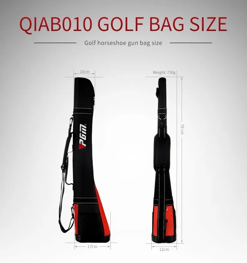 PGM QIAB010 Golf Club Bag Half Cut Golf Club Bag Nylon Portable ...