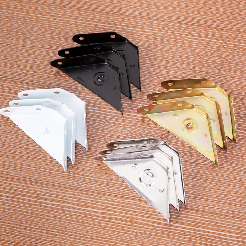 L-Shape Corner Brackets - Triangular Support Frame - Furniture Hardware ...