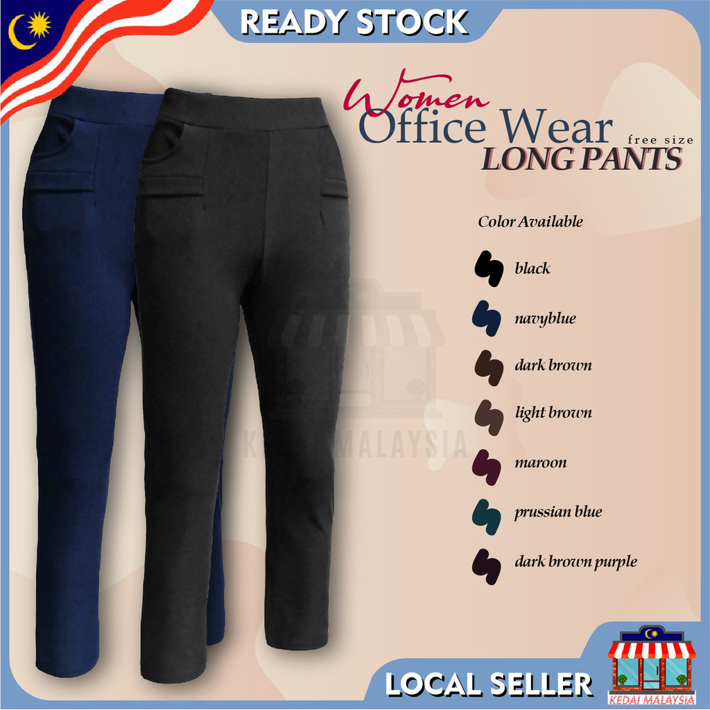 Bambo Slack Pant/ Women Formal Work Slack Pant/ Stretchable Women ...