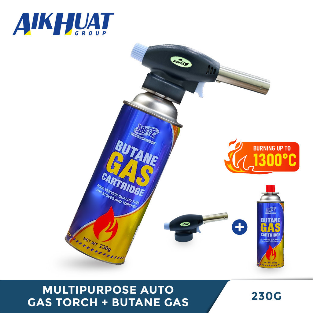 (Package) Gas Torch Butane Burner Liquefied Portable Gas Stove ...