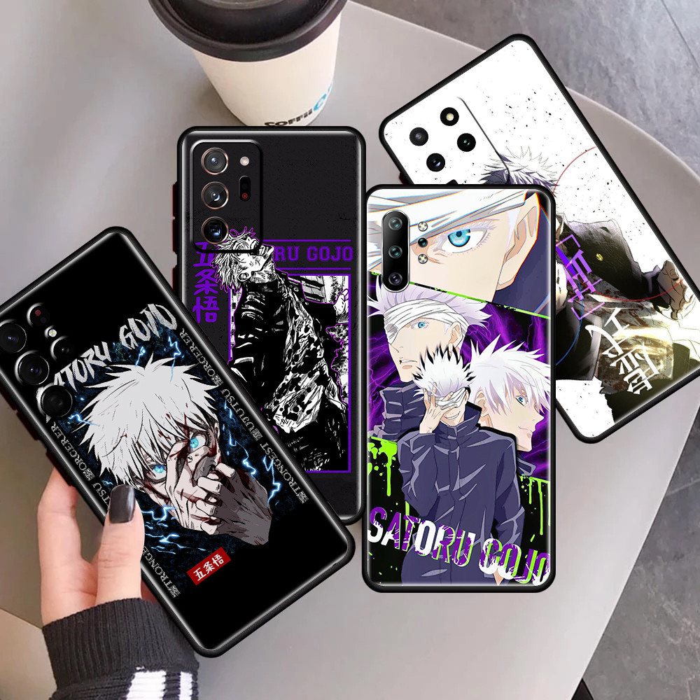 Gojo satoru Jujutsu Kaisen Samsung Galaxy S21 S22 S30 FE Pro Plus Ultra ...